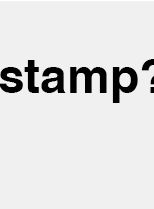 Find out which type of stamp is best for you in five questions or less!