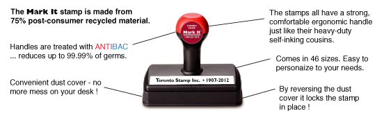 Stamp | Mark It Stamp | In Stock | environmentally friendly