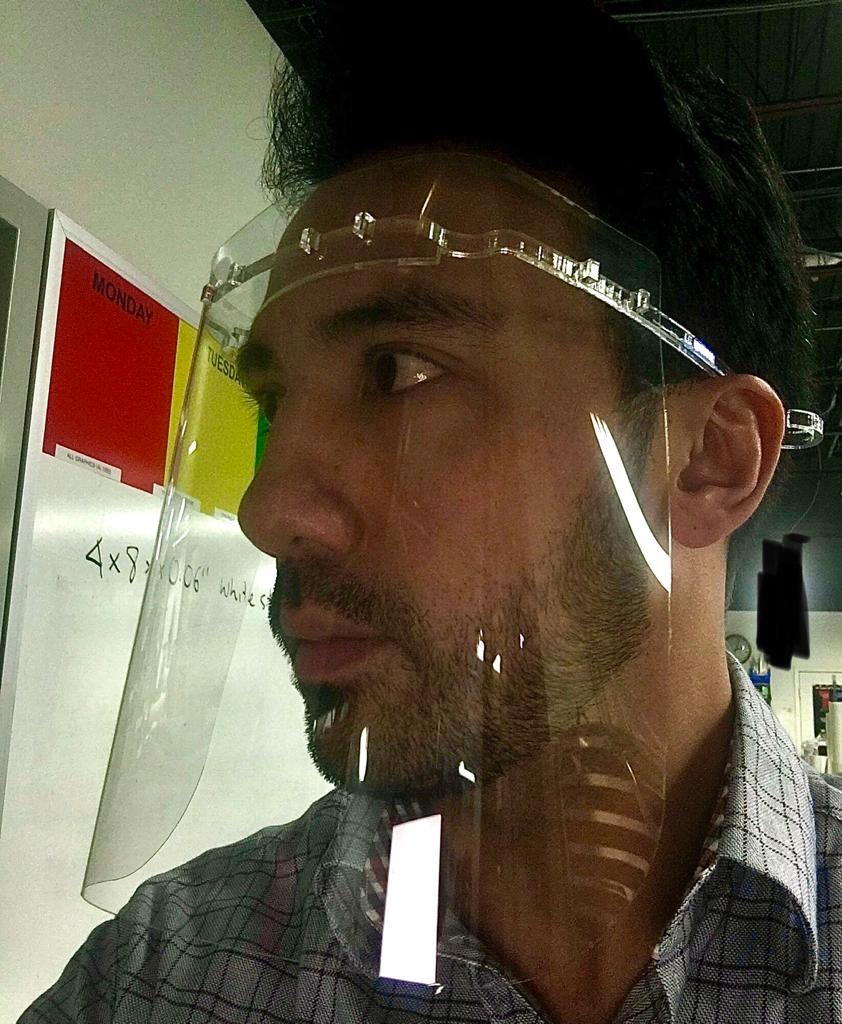 Full Face Shield with Disposable Visor | COVID-19