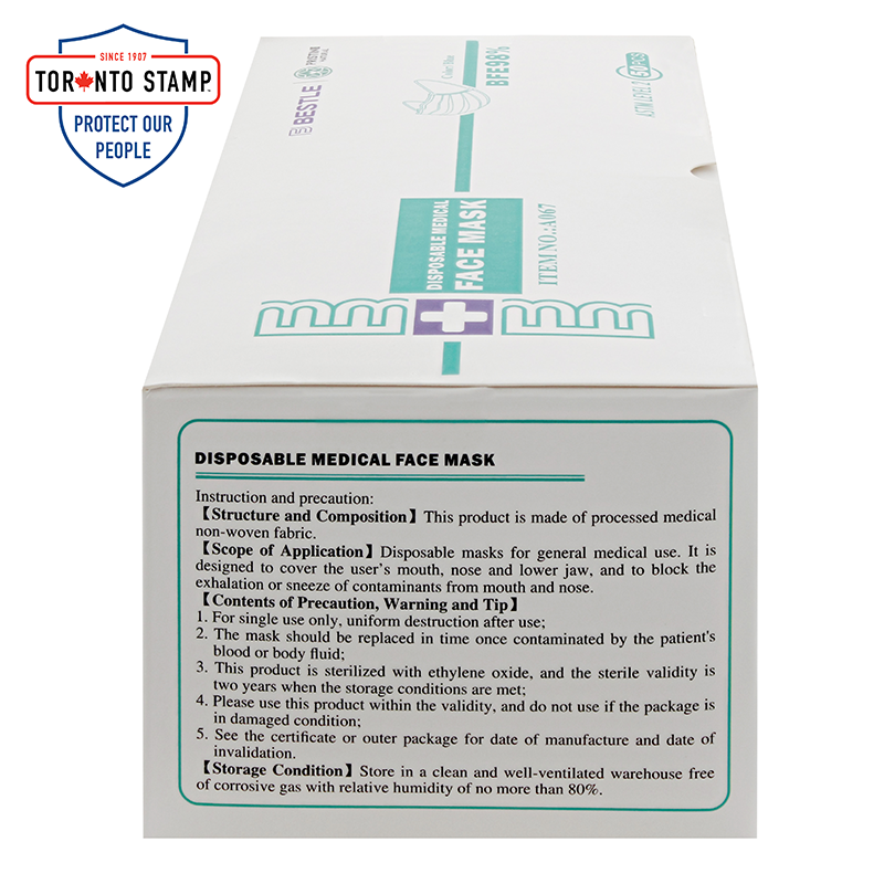 ASTM 1 Face Masks 50 Count | 3-Ply Medical Grade | COVID-19